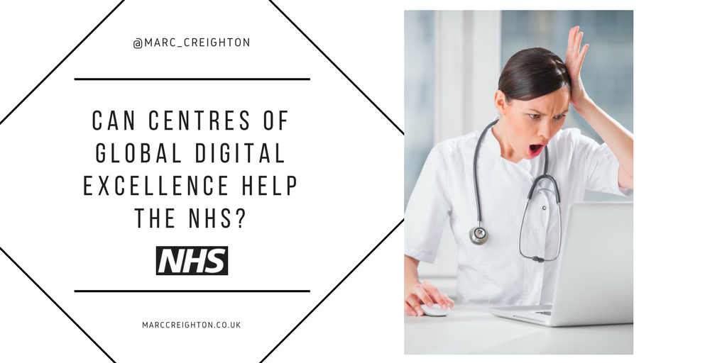 Global Digital Excellence Centres | NHS | MarcCreighton.co.uk